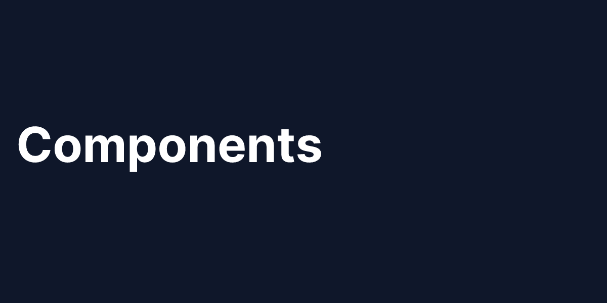 Components - WPNuxt Components - WPNuxt