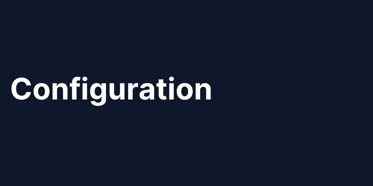 Configuration - WPNuxt Configuration - WPNuxt